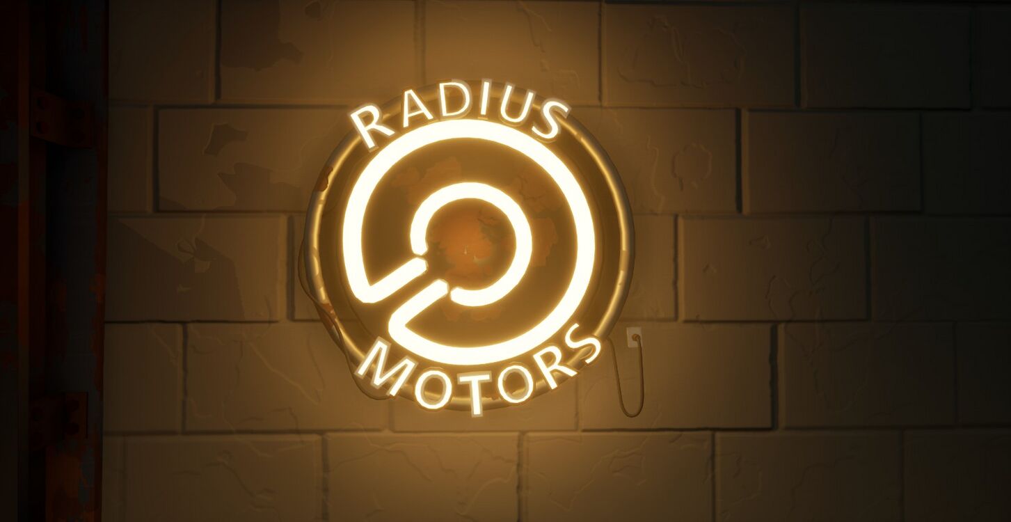 Neon Radius Motors Sign - Pacific Drive Wiki