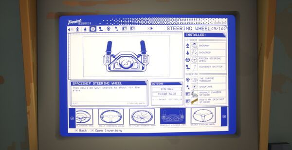 Spaceship Steering Wheel - Pacific Drive Wiki